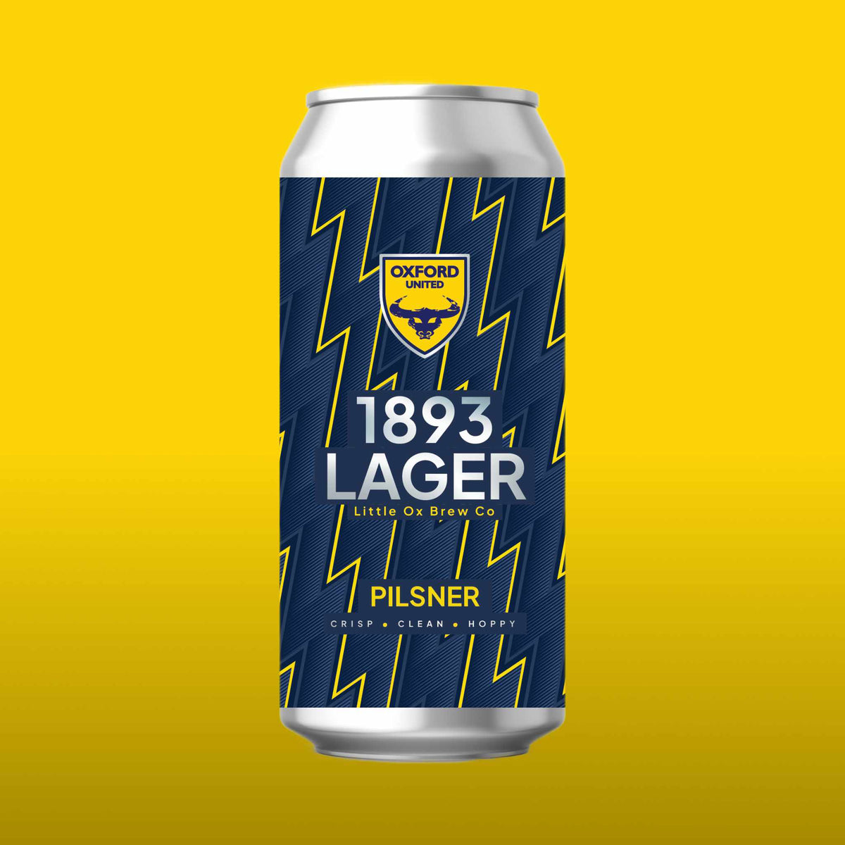 1893 Lager - Official Beer of Oxford United – Little Ox Brew Co